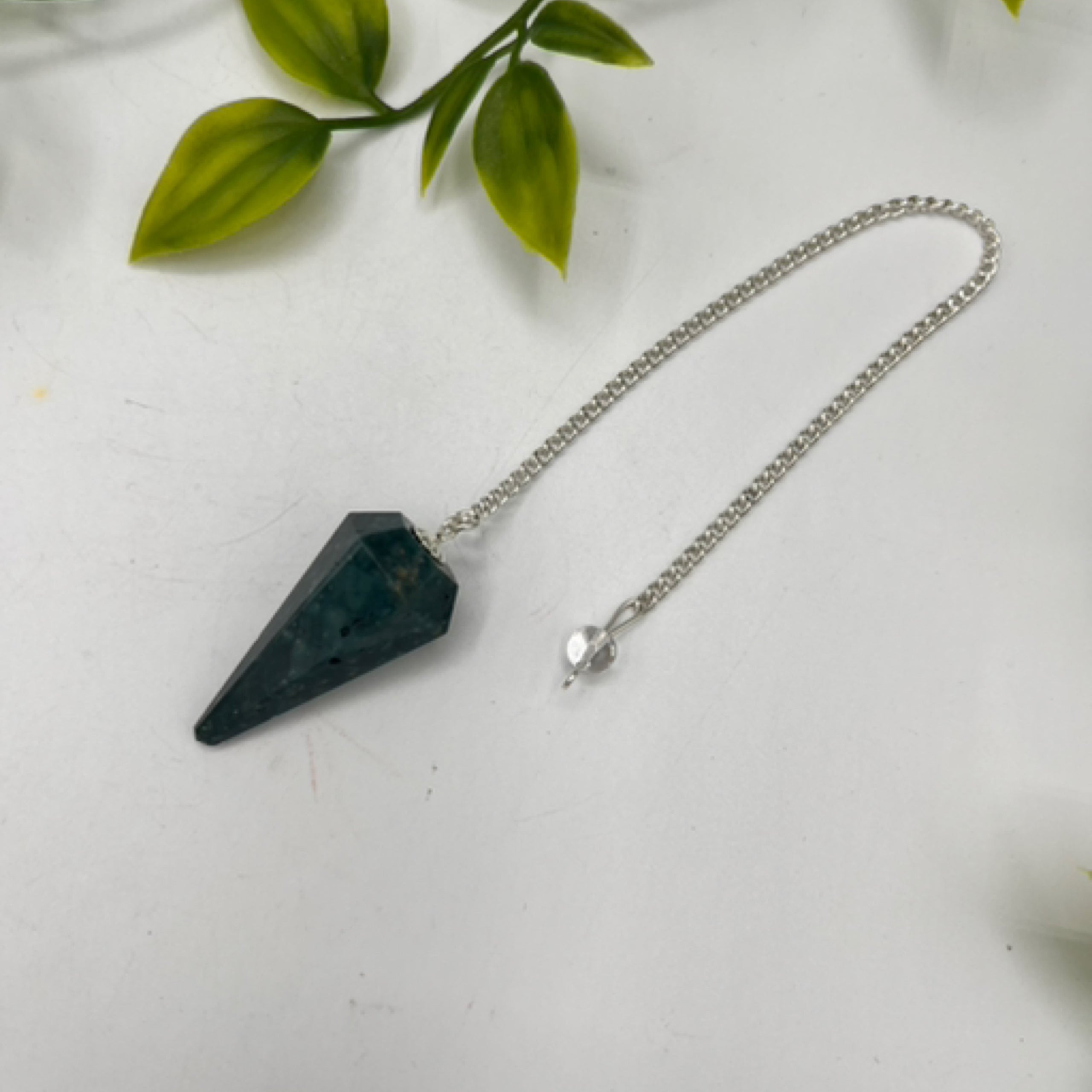 Ocean Jasper Pendulum | The Oak Tree Gems & Minerals